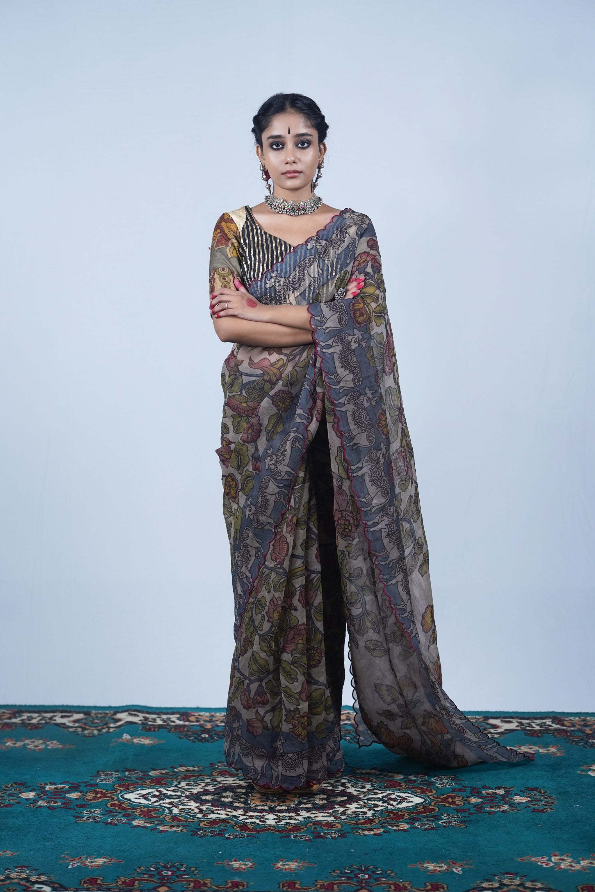 HANPAINTED PEN KALAMKARI– ayushkejriwal
