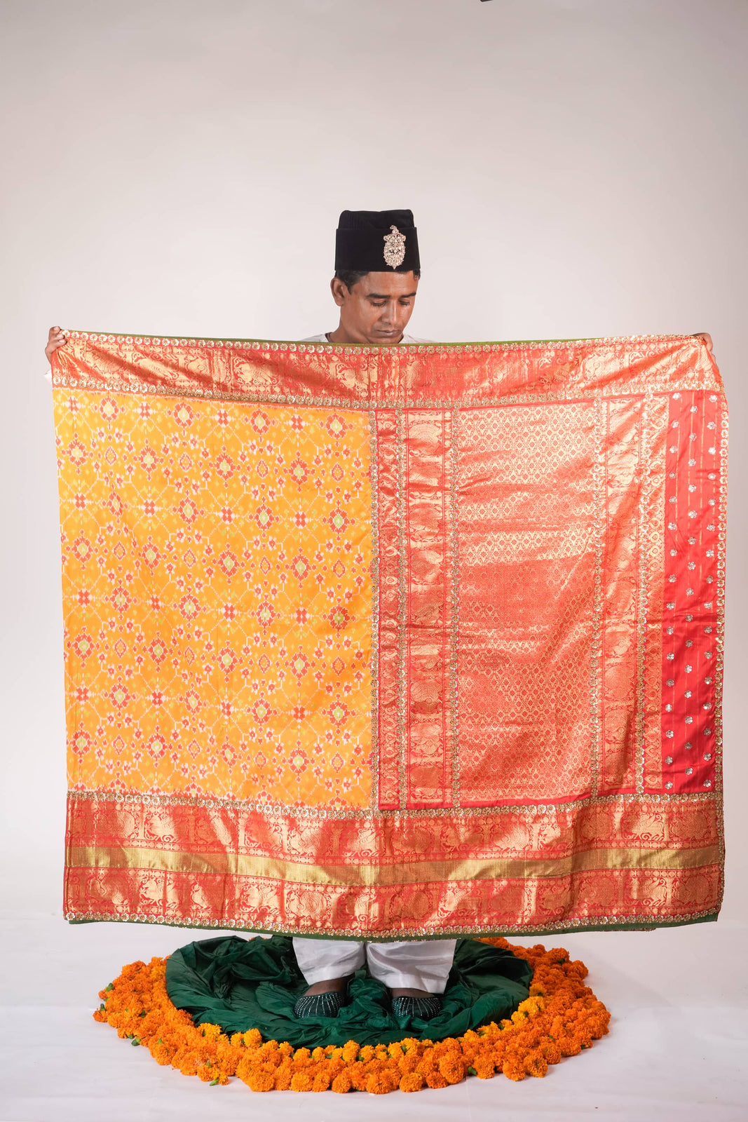 Parman - Kanjeevaram Patola Silk Saree– ayushkejriwal